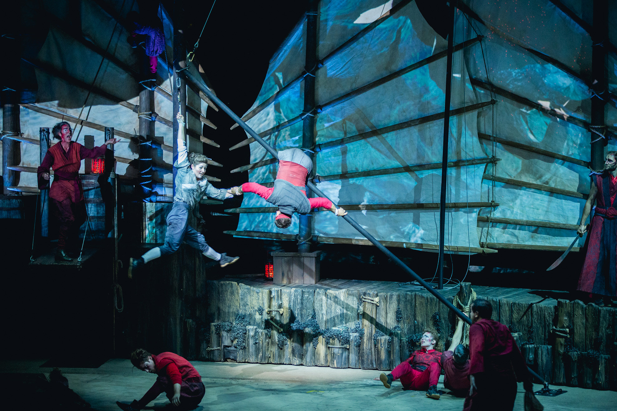 Photos: Flying high with Montreal’s Cirque Éloize | Canadian Geographic