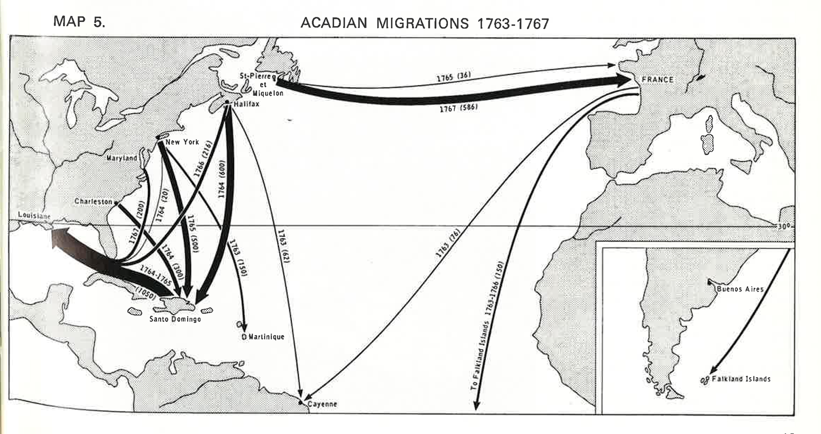 Mapping the Acadian deportations | Canadian Geographic