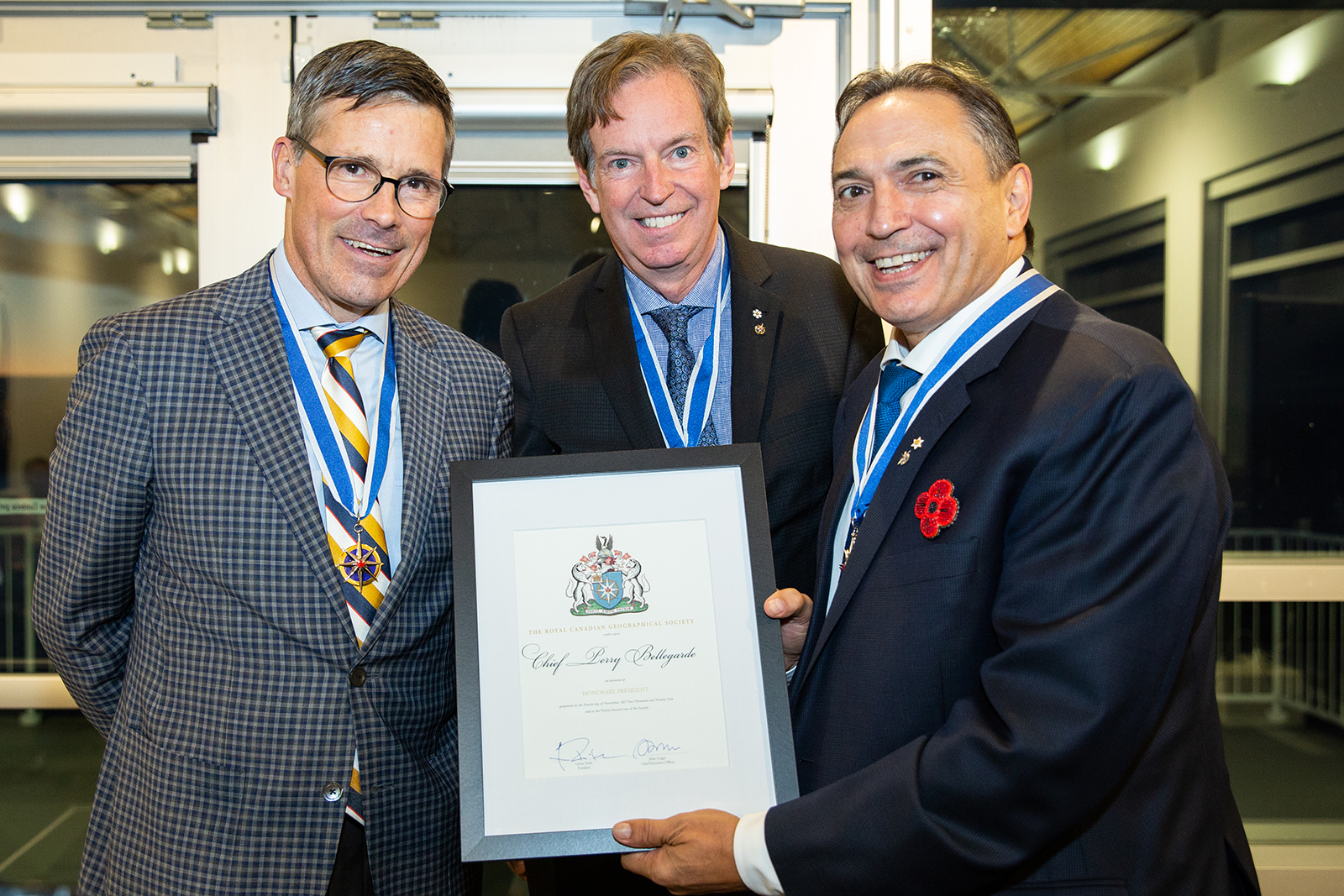 Chief Perry Bellegarde named Honorary President of the Royal Canadian ...